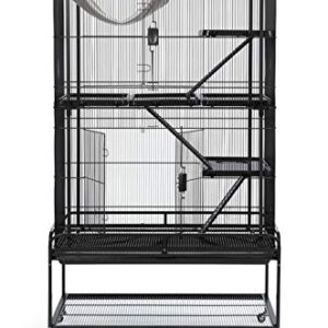 Prevue Pet Products Deluxe Critter Cage 484B, Black