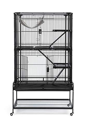 Prevue Pet Products Deluxe Critter Cage 484B, Black