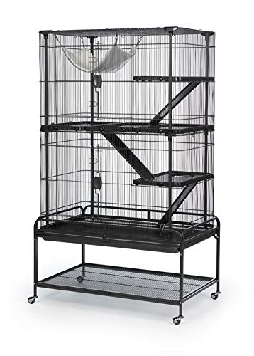 Prevue Pet Products Deluxe Critter Cage 484B, Black