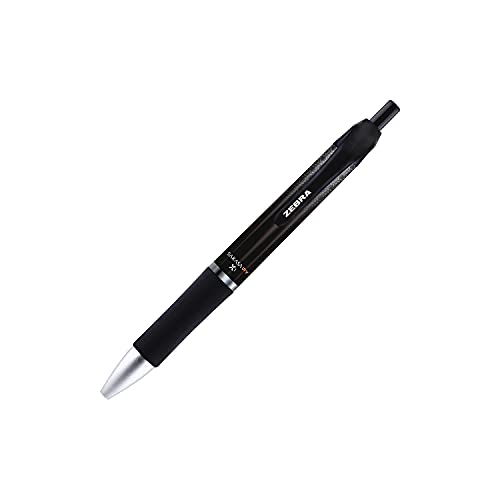 Zebra Pen Sarasa Dry X1 Retractable Gel Pen, Medium Point, 0.7mm, Black Ink, 12-Pack