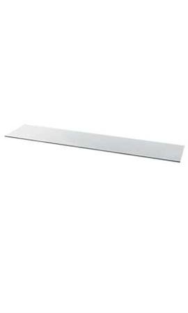 SSWBasics Tempered Glass Shelf - 10" W x 48" L x 3/16" - Set of 2