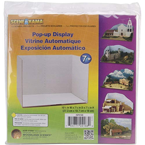 Woodland Scenics SP4168 Pop Up Display 10-3/4"X7-3/8 X7-1/2- (Limited Edition)