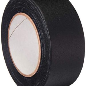 Amazon Basics No Residue, Non-Reflective Gaffers Tape - 2 Inch x 90 Feet, Black