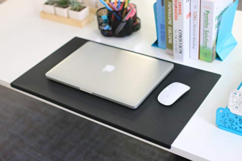 Safety Office Desk Pad Table Pad Blotter Protector Waterproof PU Surface Mouse Writing Mat with Full Lip