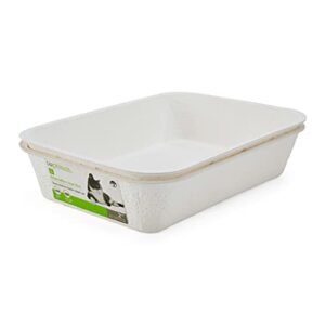 so phresh disposable litter box set, 16.7" l x 12.6" w x 4.3" h