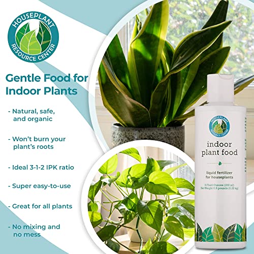 Indoor Plant Food - All Purpose Plant Fertilizer for House Plants - for Your Pothos, Peace Lily, Monstera or Cactus - Organic Liquid Fertilizer for Potted Plants - Houseplant Resource Center