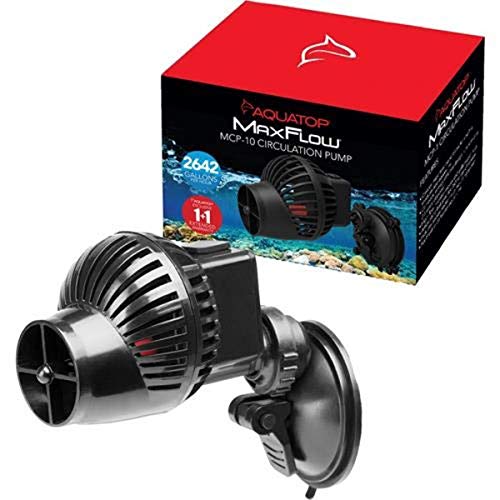 Aquatop MaxFlow Aquarium Circulation Pump 2,642GPH for Fish Tanks 125 to 250 gallons, MCP-10