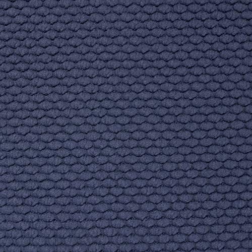 Sweet Home Collection Cushion Memory Foam Chair Pads Honeycomb Nonslip Back Seat Cover 16" x 16" 6 Pack Navy Blue