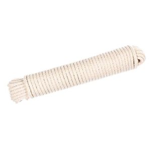 golberg g cotton clothesline (7/32 inch, 50 feet) - multipurpose laundry line dryer rope