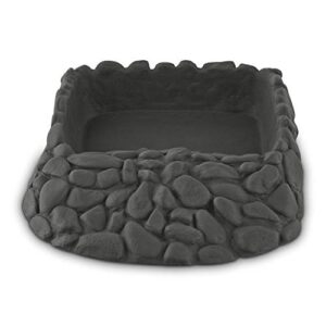 imagitarium reptile ramp bowl, 13" l x 9" w x 2.5" h