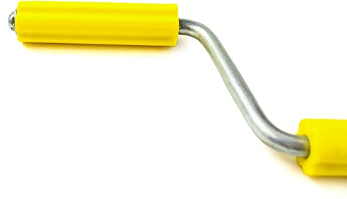 DC Cargo Mall Easy Speedy Hand Roller for Winding Up Winch Straps | 18" Roll Up Bar for Flatbed Trailer Winches