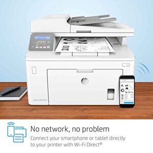 HP Laserjet Pro M148dw All-in-One Wireless Monochrome Laser Printer, Mobile & Auto Two-Sided Printing, Works with Alexa (4PA41A)