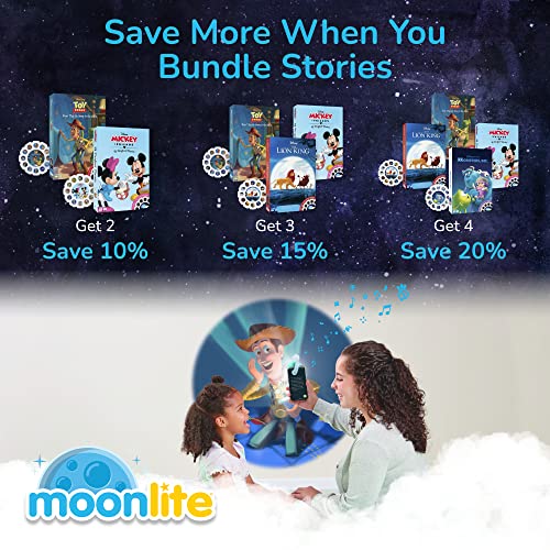 Moonlite Storybook Reels for Flashlight Projector, Kids Toddler | Disney’s Winnie The Pooh: Seeds of Friendship | Single Reel Pack Story for 12 Months and Up