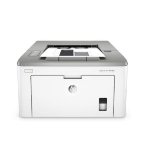 hp laserjet pro m118dw wireless monochrome laser printer, auto two-sided printing, mobile printing, works with alexa (4pa39a)