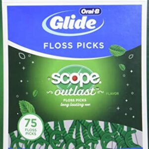 Oral B Complete Glide Floss Pick (300 Count), 300 Count