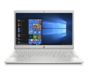 hp pavilion 13-inch light and thin laptop intel core i5-8265u processor, 8 gb sdram memory, 256 gb solid-state drive, windows 10 (13-an0010nr, mineral silver) (4wj36ua#aba)