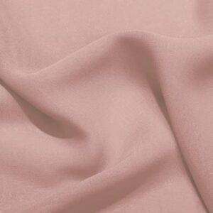 Dusty Rose 5 Yards 60" Wide Sheer Fabric Chiffon Fabric by The Yard Continuous Solid Color Draping Fabric for Wedding Party Backdrop