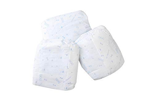 HONEY CARE All-Absorb Disposable Female Dog Diapers L Size, Improved Bigger Size, 22 Count, Super Absorbent, Breathable, Wetness Indicator