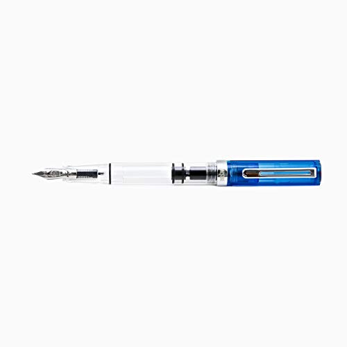 TWSBI ECO Transparent Blue Fountain Pen EF nib