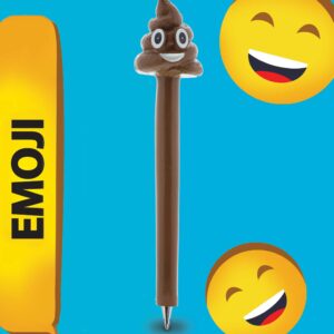 Planet Pens Poop Face Novelty Pen - Cute & Unique Kids & Adults Office Supplies Ballpoint Pen Colorful Emotion Writing Pen Instrument For School & Office