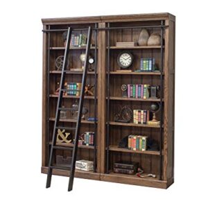 Martin Furniture Avondale 2 Bookcase Wall, Oak