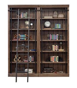 martin furniture avondale 2 bookcase wall, oak