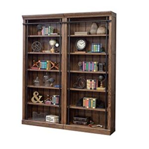 Martin Furniture Avondale 2 Bookcase Wall, Oak