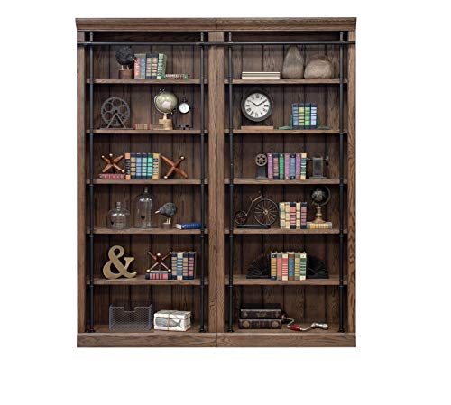 Martin Furniture Avondale 2 Bookcase Wall, Oak