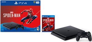 playstation 4 slim 1tb console - marvel's spider-man bundle [discontinued]