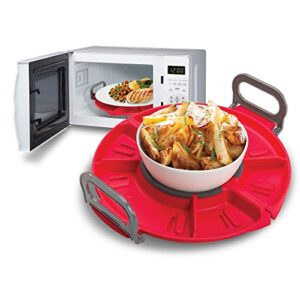 Mobi Folding Microwave Tray, Poppy Red