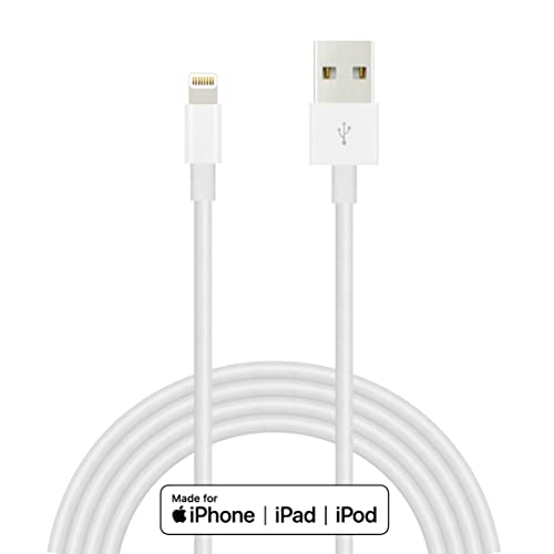 iPhone Charger, Lightning Cable 6FT 4Packs Quick Rapid Cord Apple MFi Certified for Apple iPhone 13 12 11 Pro X XR XS MAX 8 Plus 7 6s 5s 5c Air iPad Mini iPod (Grey)