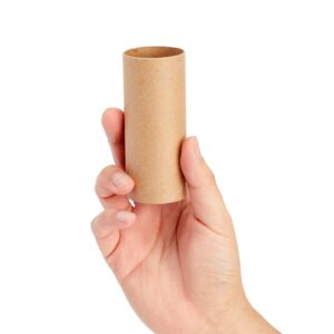 48 Pack Empty Toilet Paper Rolls for Crafts, Brown Cardboard Tubes for DIY, Classrooms, Dioramas (1.6 x 3.9 in)