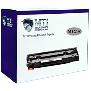 MTI 48A MICR Check Printing CF248A Toner Cartridge | Compatible with HP Pro MFP M15w M29w M28w M30w M31w M16w | HP48A 248A Printer Ink