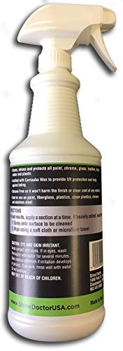 Shine Doctor Motorcycle Cleaner 32 oz. with UV Protection! Cleans Chrome, Wheels, Leather, Vinyl and Removes Grime and Grease.