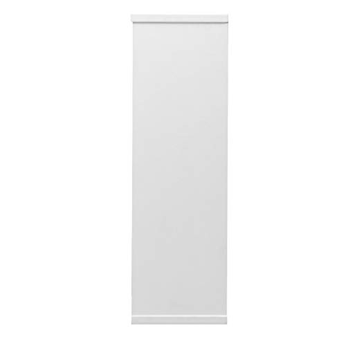 Tangkula Wide Medicine Organizer Bathroom Cabinet Double Mirror Door Wall Mount Storage Shelf White (22" Wood