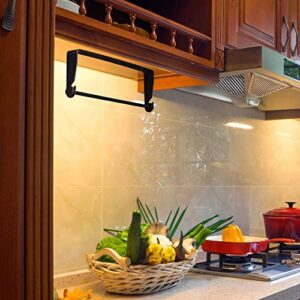 PHUNAYA Under Cabinet Paper Towel Holder Wall Mount for Home Kitchen,Stainless Steel for Large Rolls-Bronze