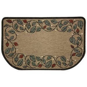 pilgrim fireplace hearth rug 19628-1 35.5" x 22.5"