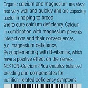 Nekton Calcium-Plus Calcium and Magnesium with B Vitamins for Birds 650gm / 1.43Lb, White