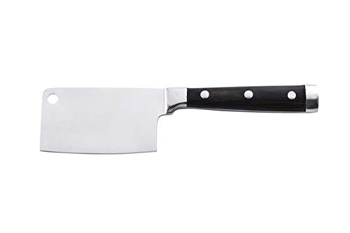 Seven Lotus Cheese Knife - Sharp Premium Stainless Steel Hatchet Blade - Original Home Essentials - Bar Tool Knives - Unique Gift - Perfect for Cutting Parmesan to Brie Cheeses - Great for Picnic