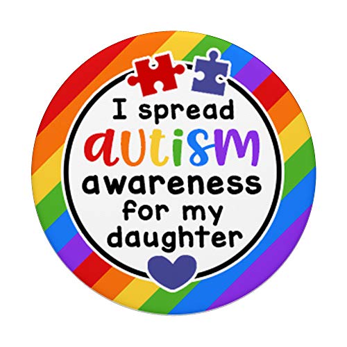 Autism Pop Socket - Autism Popsocket Awareness for Daughter PopSockets PopGrip: Swappable Grip for Phones & Tablets