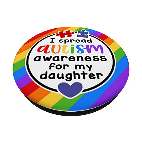 Autism Pop Socket - Autism Popsocket Awareness for Daughter PopSockets PopGrip: Swappable Grip for Phones & Tablets