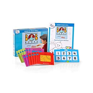 hand2mind learn to read with bob books & versatiles beginning readers set, early reader books, phonemic awareness workbook, preschool activity books, educational books for toddlers, science of reading