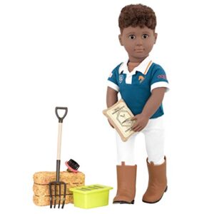 Our Generation by Battat- Hay and Neigh Horse Care Set- Toys, Doll Clothes & Accessories for 18-inch Dolls- Ages 3 Years and Up