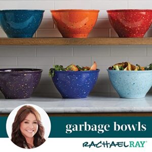 Rachael Ray Accessories Kitchen Pantryware Multi Purpose/Salad Serveware/Melamine Garbage Bowl, 4 Liters, Sea Salt Gray