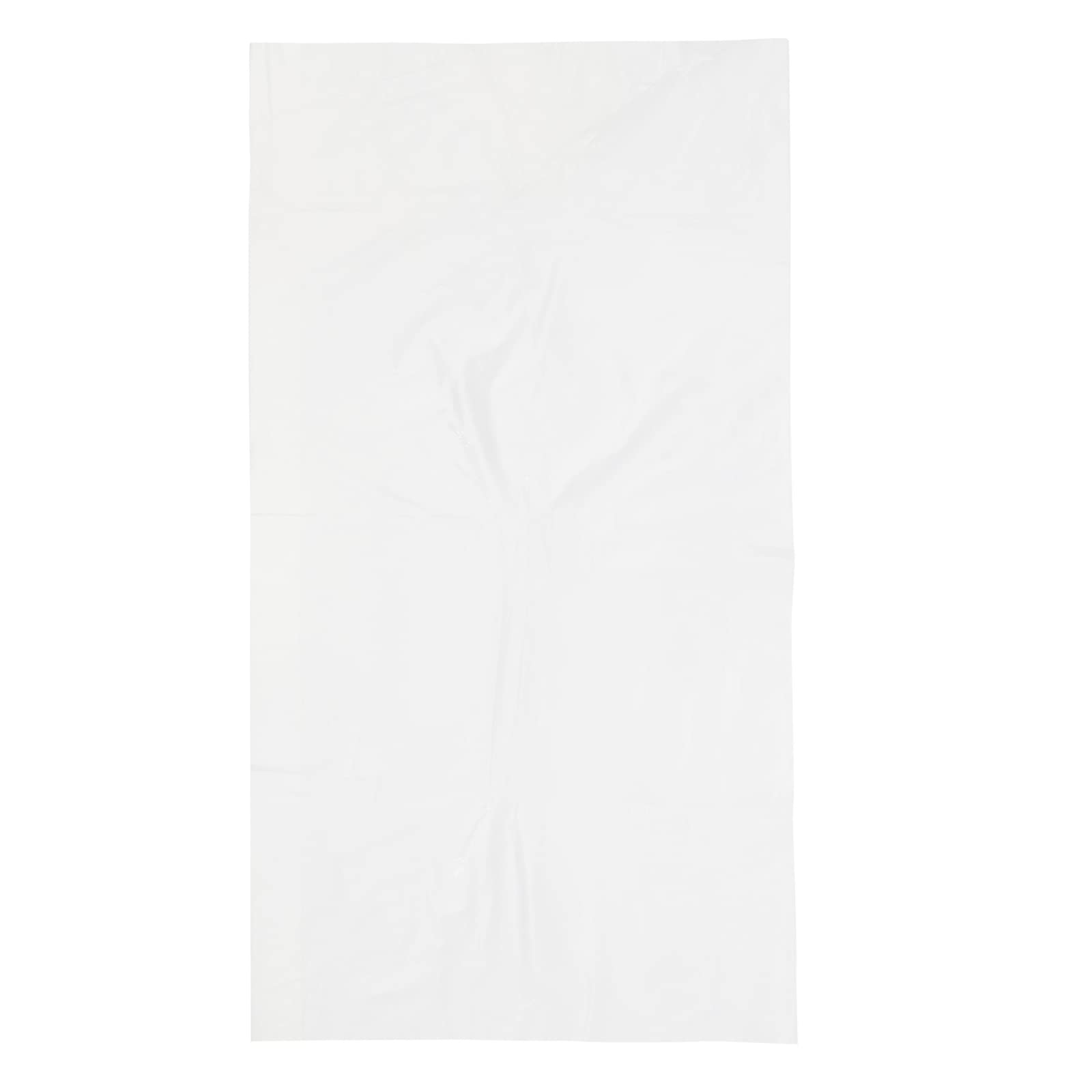 50 Pack Clear Plastic Garment Bags for Hanging Clothes, Dry Cleaner Bag Clothing Protector Covers (21 x 40 In), Normal