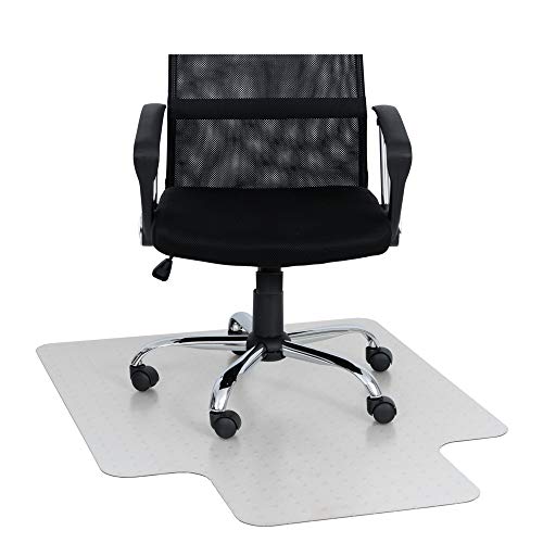 KAISER PLASTIC Chair Mat | Xtra - Strong Quality | Made-in-Germany | 36" x 48" x 1/8" with Lip | for Low/Medium Pile Carpets Polycarbonate