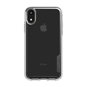 tech21 pure clear scratch resistant case for iphone xr - 6.1" screen, polyurethane material