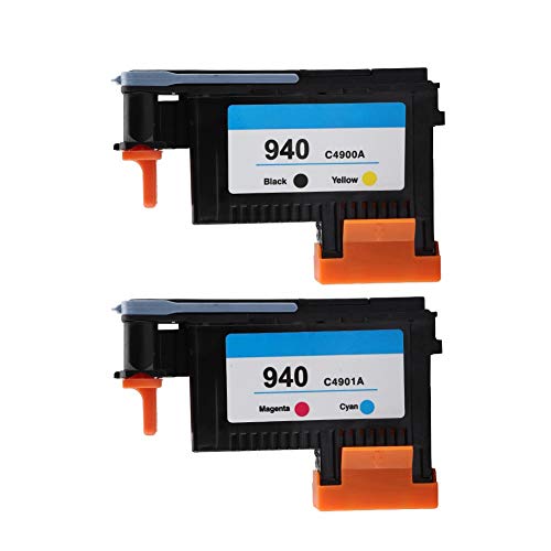 Ink Cartridges Replacement Print Head Compatible for Officejet HP 940 C4900A C4901A 8000 8500 Series(CMYK)