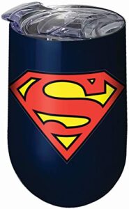 spoontiques superman logo stainless tumbler