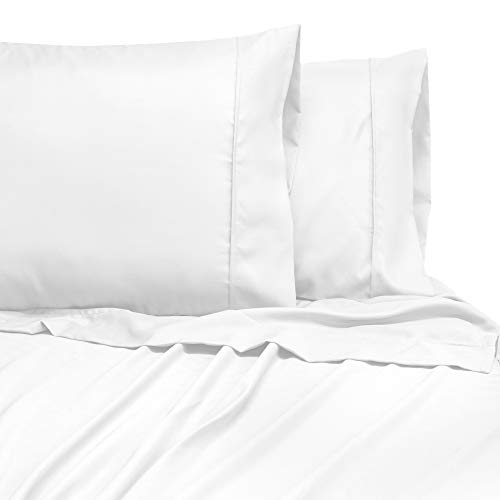 SensorPEDIC Sheet Set, King, White